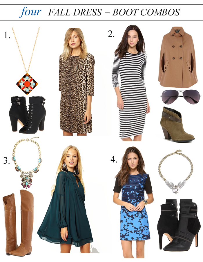 Fall Style: The Dress & Boot Combo | Devon Rachel