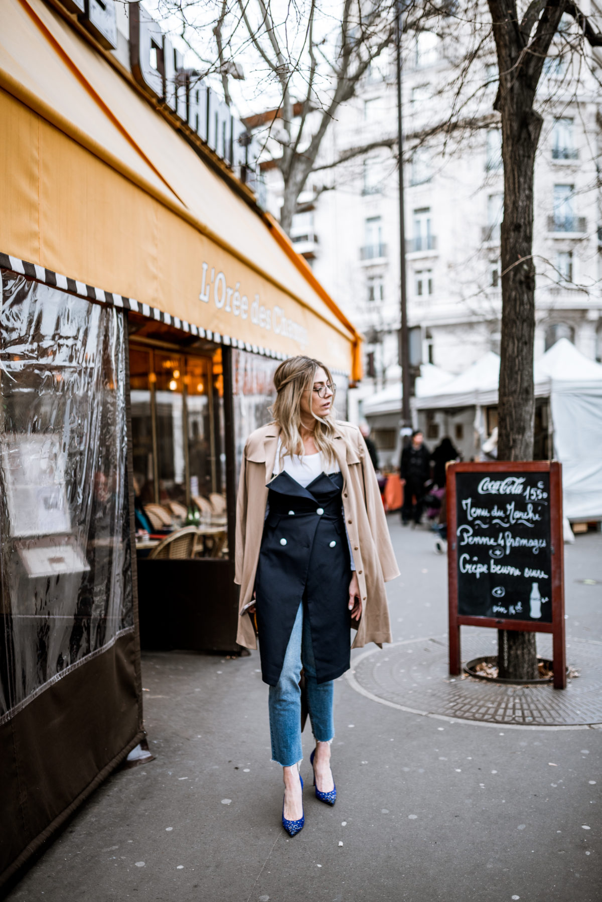 Flowers + Layering in Paris | Devon Rachel